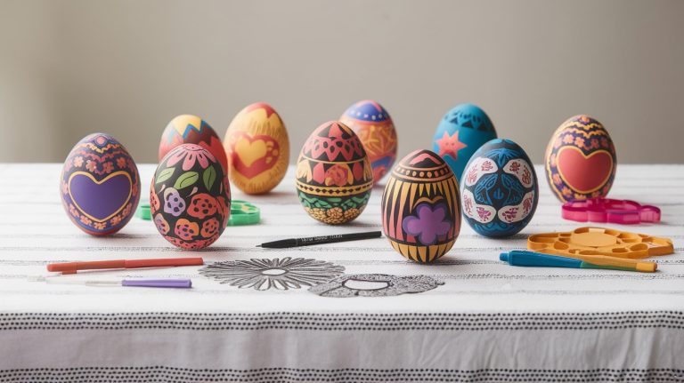 31 Fun Easter Egg Art Project Decorating Ideas for Kids